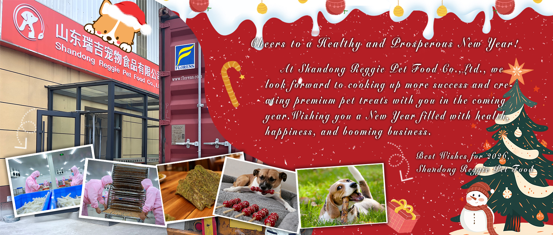 New Year Greetings from Reggie Pet Food_Shandong Reggie Pet Food Co,Ltd.